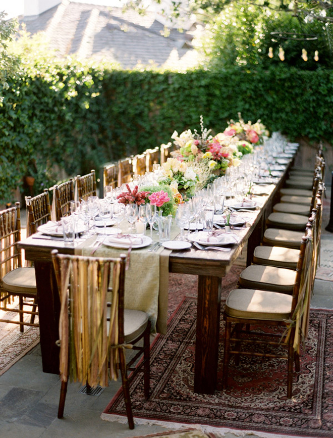 Long Wedding Table Ideas - Part 2 - Belle The Magazine