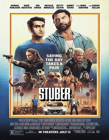 Stuber (2019) English 720p WEB-DL x264 800MB ESubs - EIISSHH