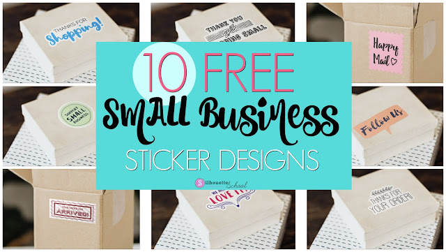 10 Free Business Stickers: Ready to Silhouette Print and Cut ...