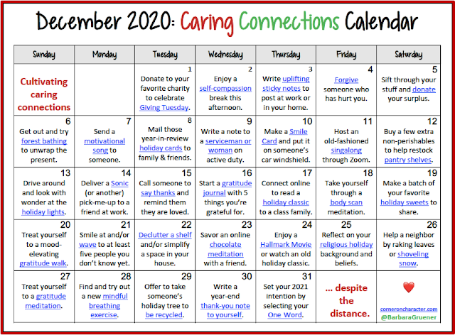 A Catalyst For Caring | The Corner On Character