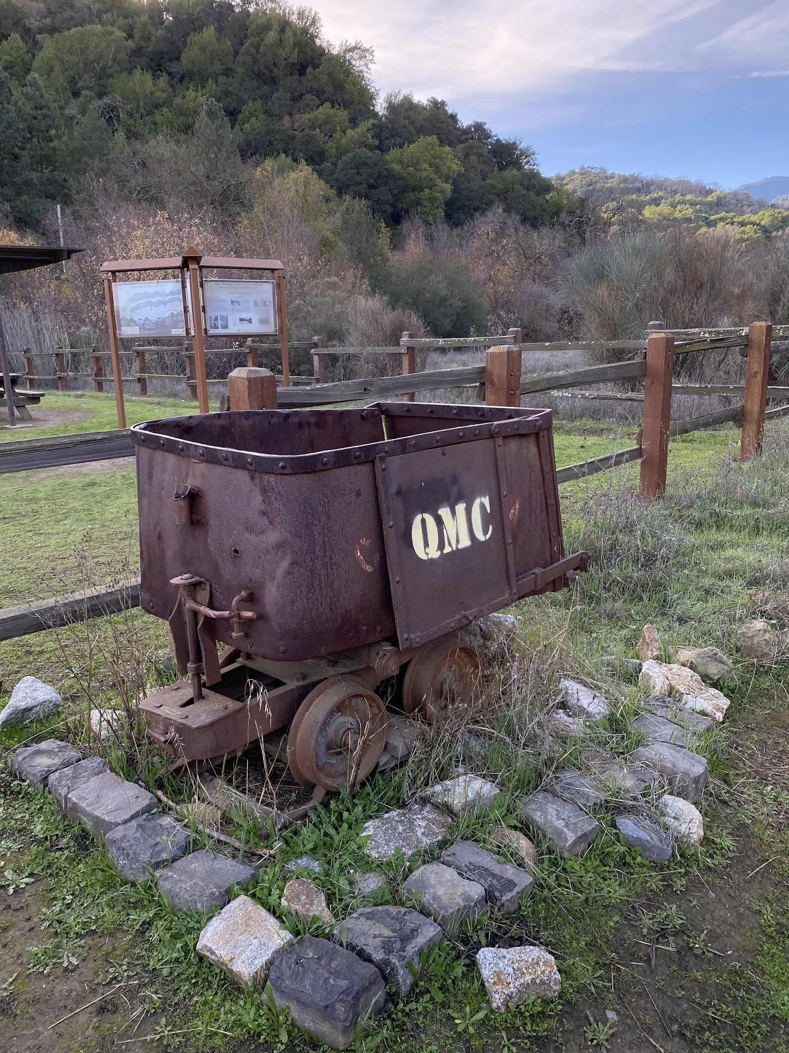 Santa Clara County Route G8 and the New Almaden Quicksilver Mine