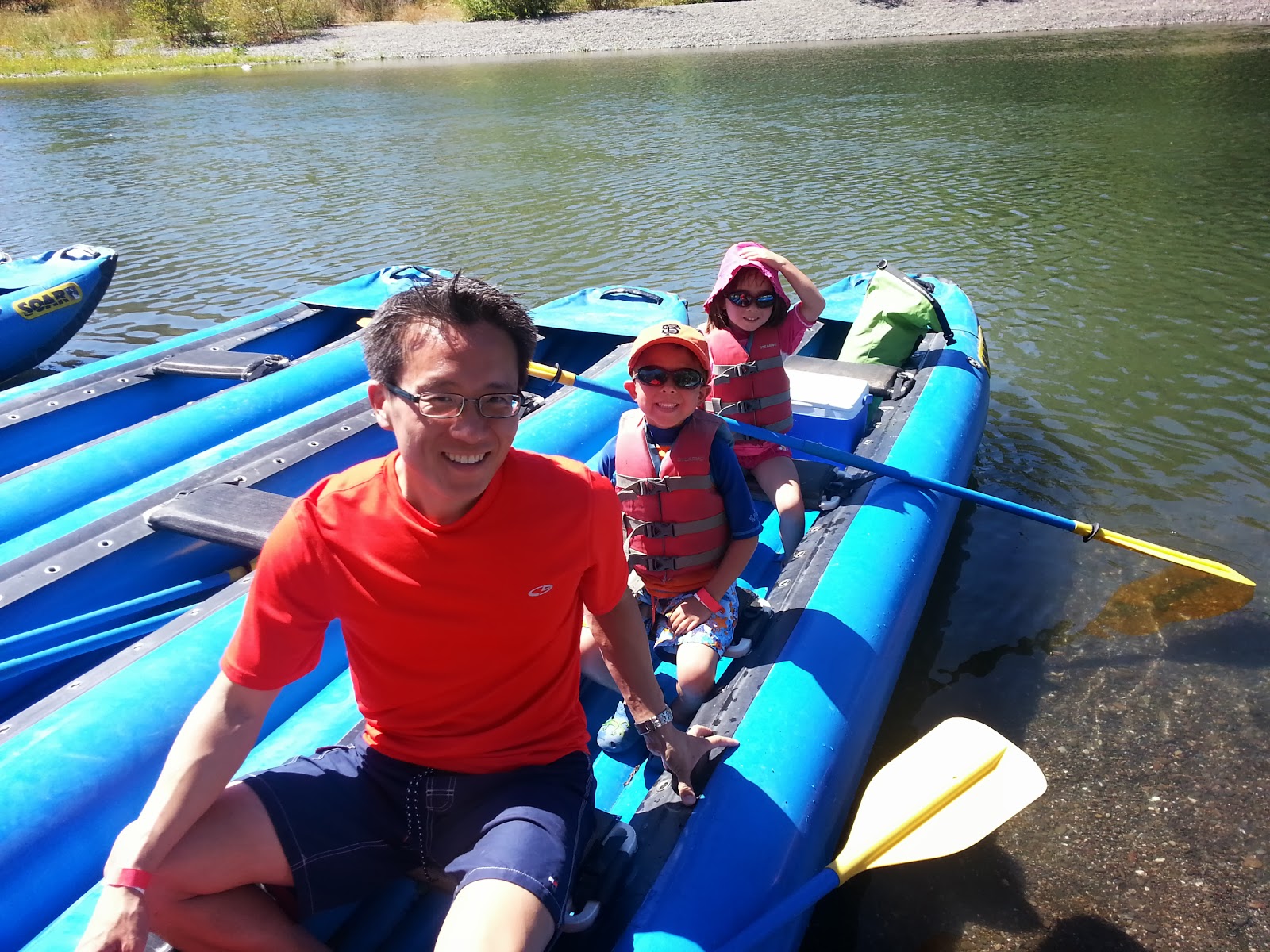 The Kos: Russian River Rafting