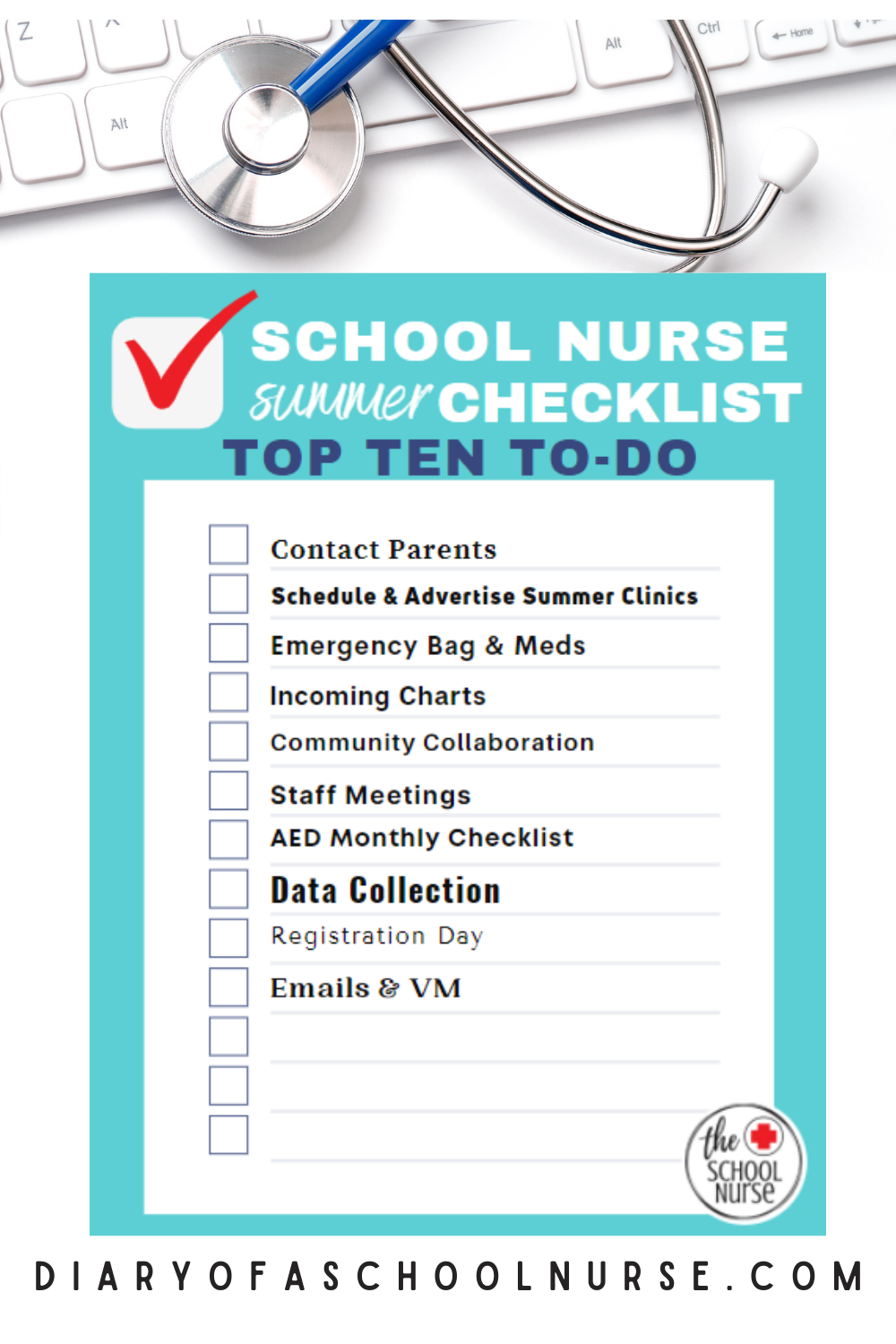 Diary Of A School Nurse: June 2021
