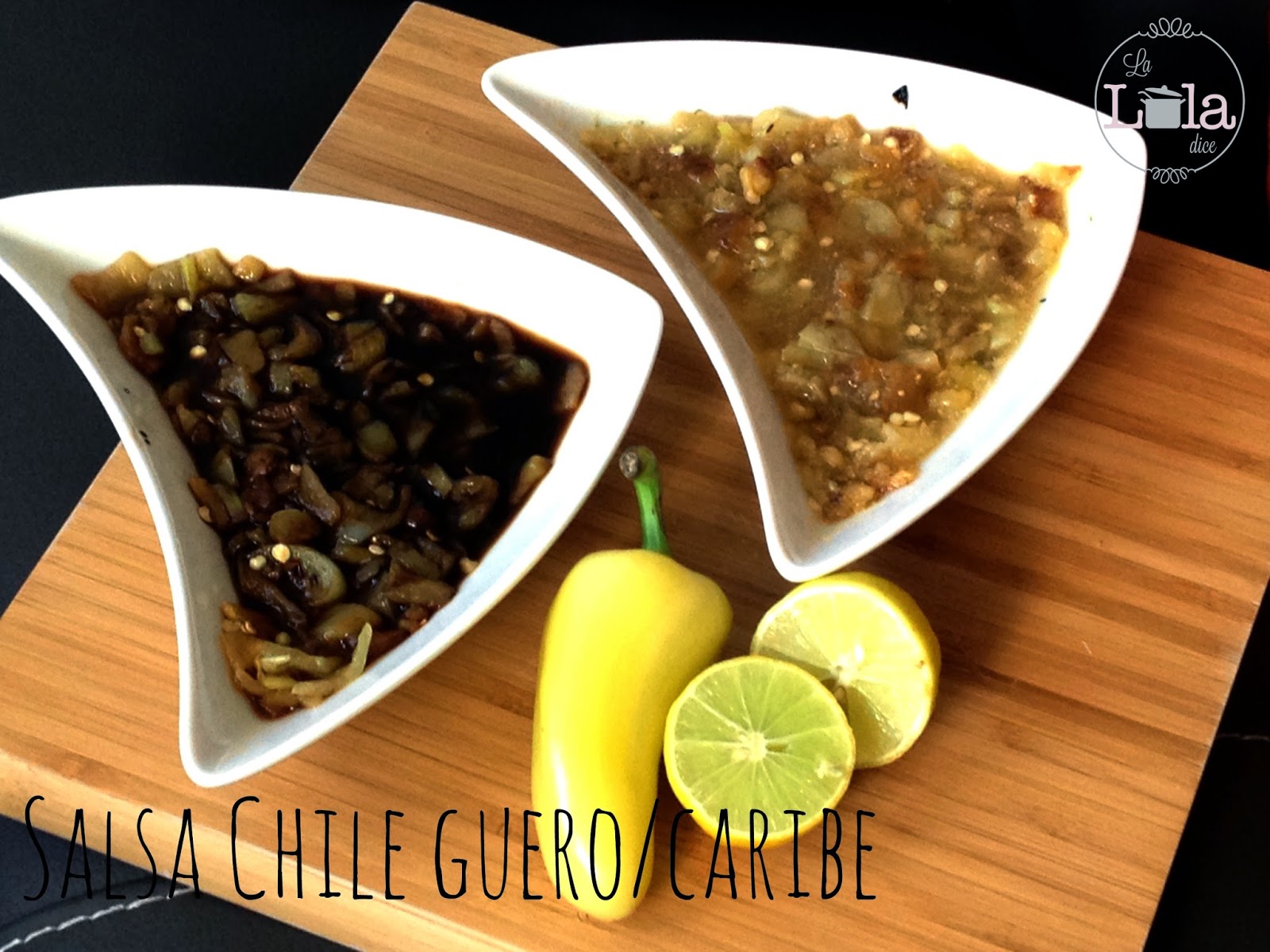 Salsa de chile caribe/güero, tipo botanera | La Lola Dice