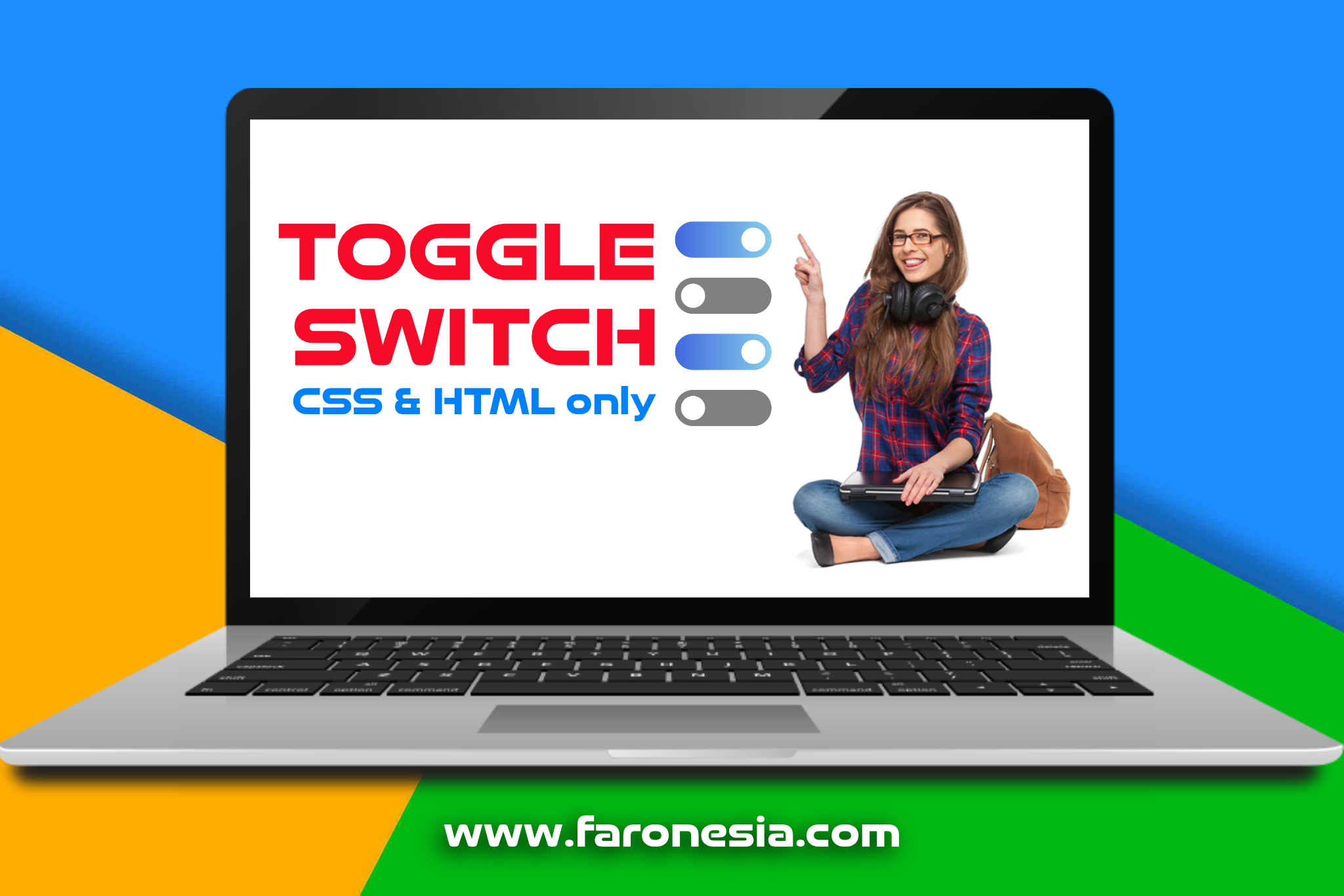 Cara Membuat Toggle Switch Menggunakan CSS dan HTML - Faronesia