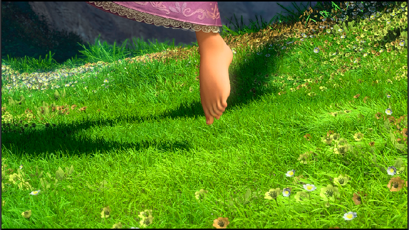 Anime Feet: Tangled (Movie): Rapunzel, Part 3 of 6