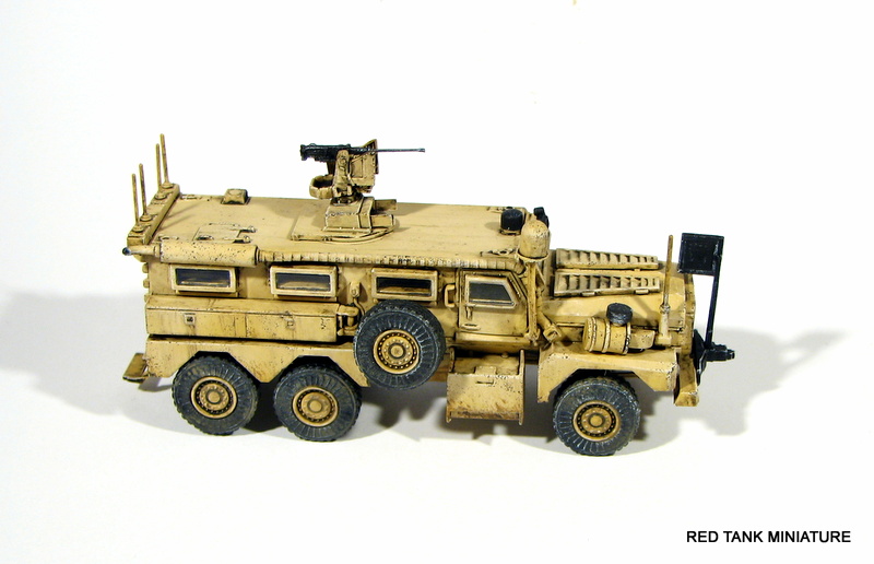 Gulumik Military Models: MRAP 6x6 CUGUAR with M153 CROWS II 1/72