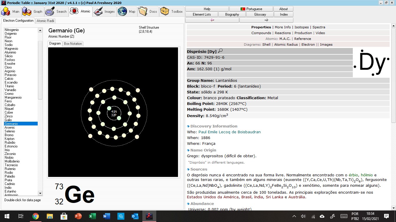 Ebooks Química: Periodic Table Explorer