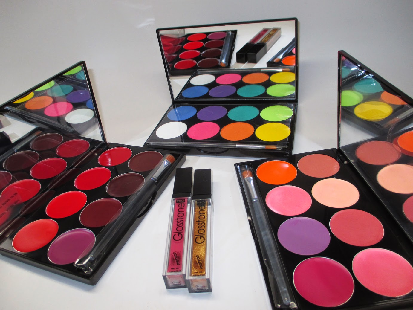 Colorful Palettes! Mehron Makeup Palettes Review | Makeup By RenRen