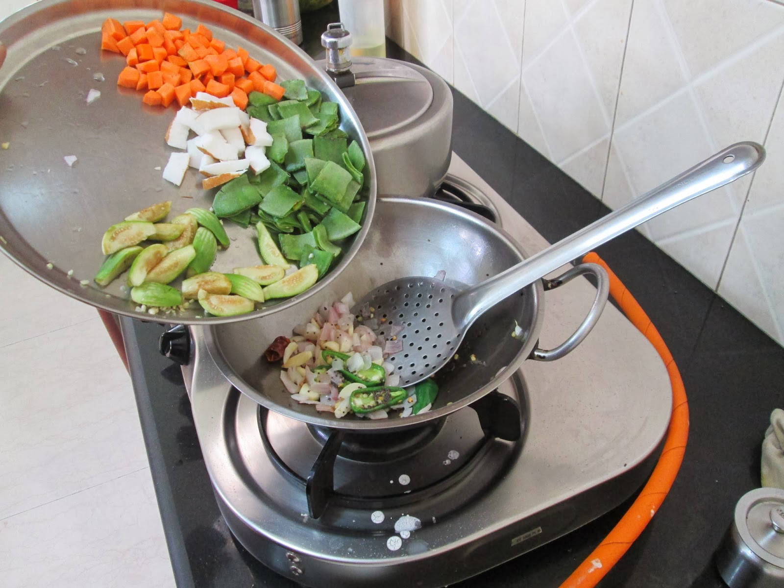 Chettinadu special mandi - vegetable mandi with pictures - Tamil Samayal