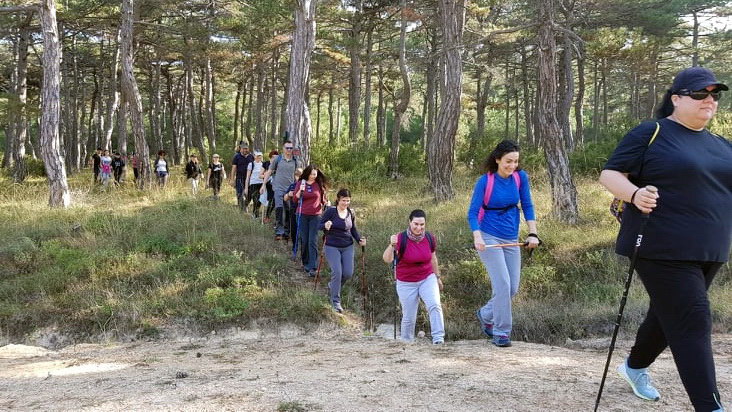 Με απόλυτη επιτυχία η πρώτη πεζοπορία στο Δάσος της Δαδιάς από τον ...