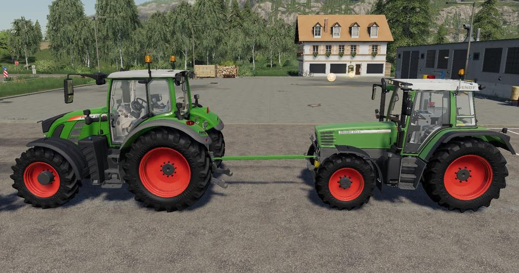 FS19 Tow Bar v1.2 - FS 19 & 22 USA Mods Collection