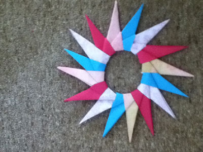 HAND MADE ARTS & CRAFTS: HoW tO mAkE a 20 PoInT sTaR