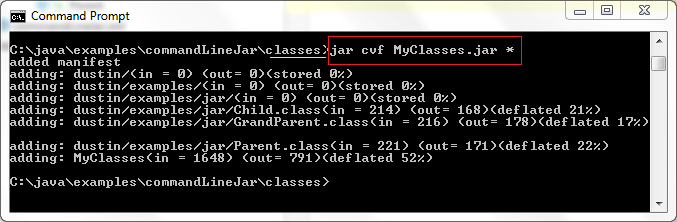 Inspired by Actual Events: Manipulating JARs, WARs, and EARs on the ...
