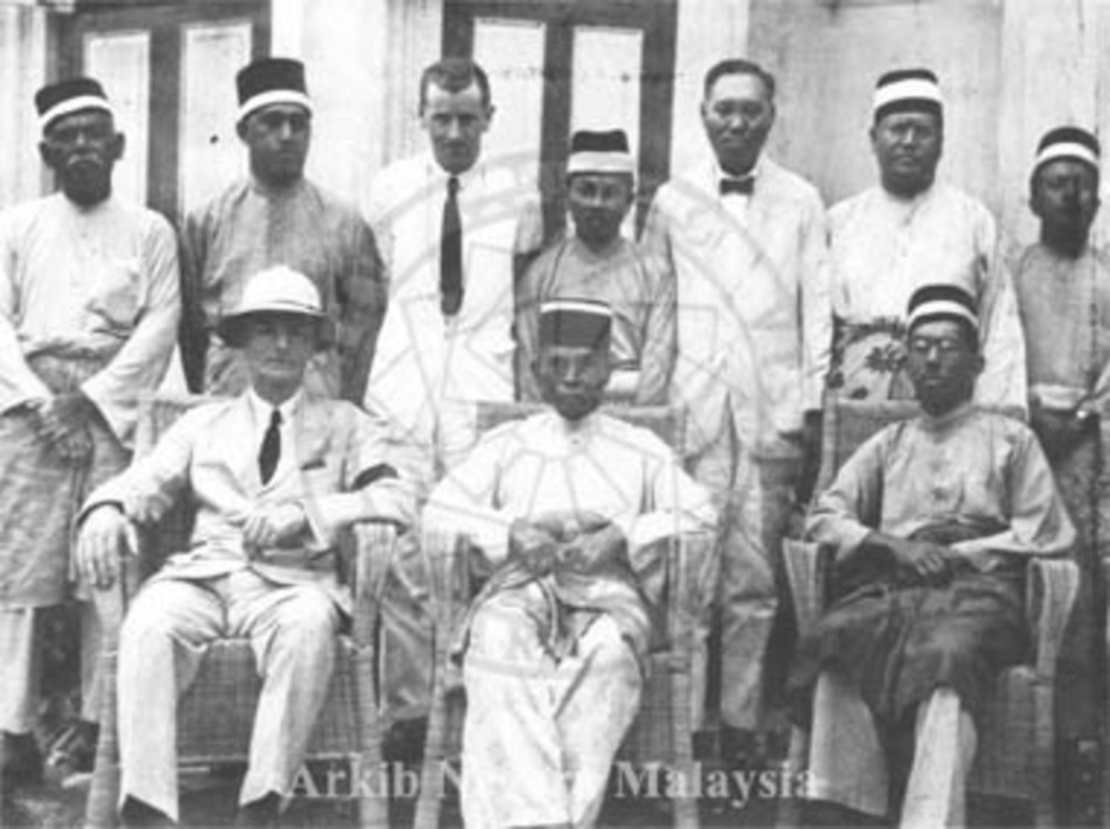 Sketch and Jot: Perak State Council 1925