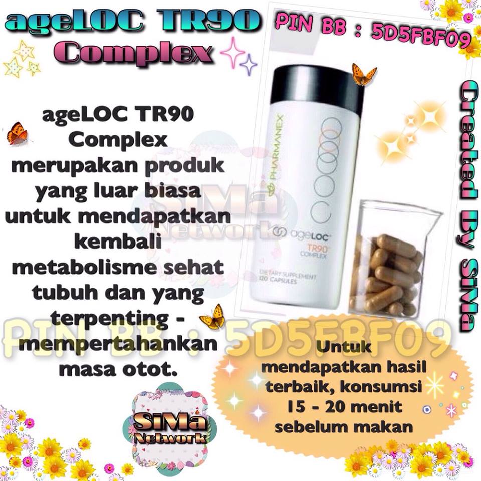 Pharmanex - ageLOC TR90 | SyiFaZha Corner
