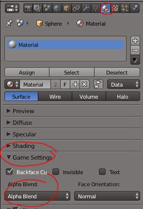 VR Game Development: Blender Alpha Channel Madness
