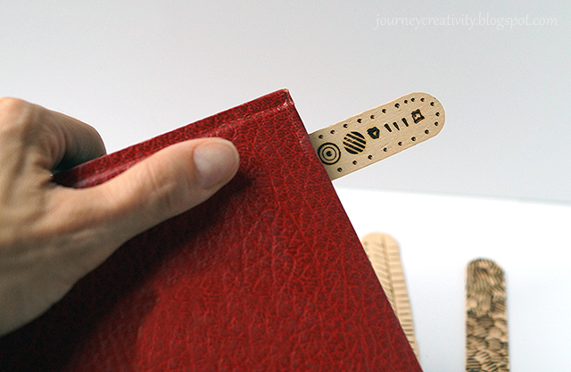 Pyrography bookmarks - Journey into Creativity