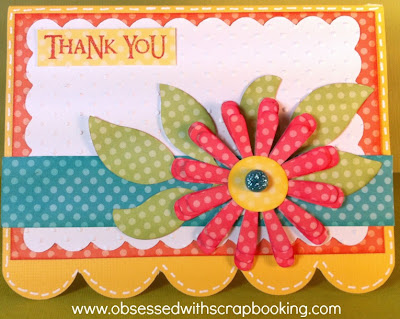 Obsessed with Scrapbooking: Make a Quick Creative Card PLUS Giveaway!