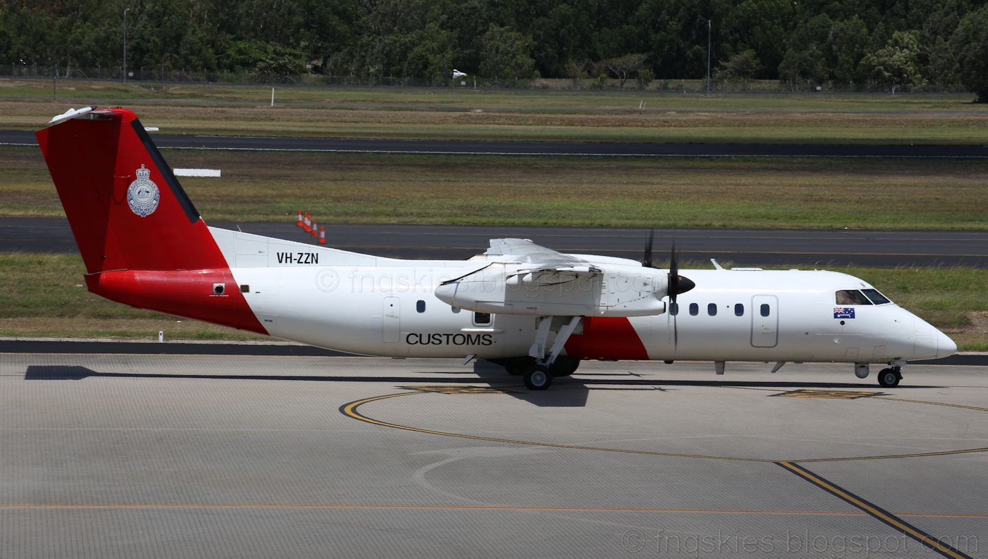 Far North Queensland Skies: Surveillance Australia Dash 8 Q300 VH-QQN