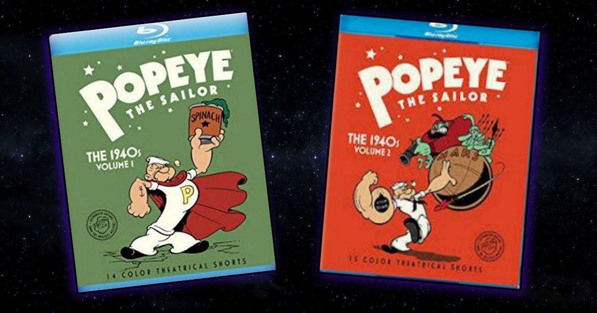 Review Popeye The Sailor The 1940s Volume 1 And 2 Blu ray From Warner Archive review-popeye-the-sailor-the-1940s-volume-1-and-2-blu-ray-from-warner-archive
