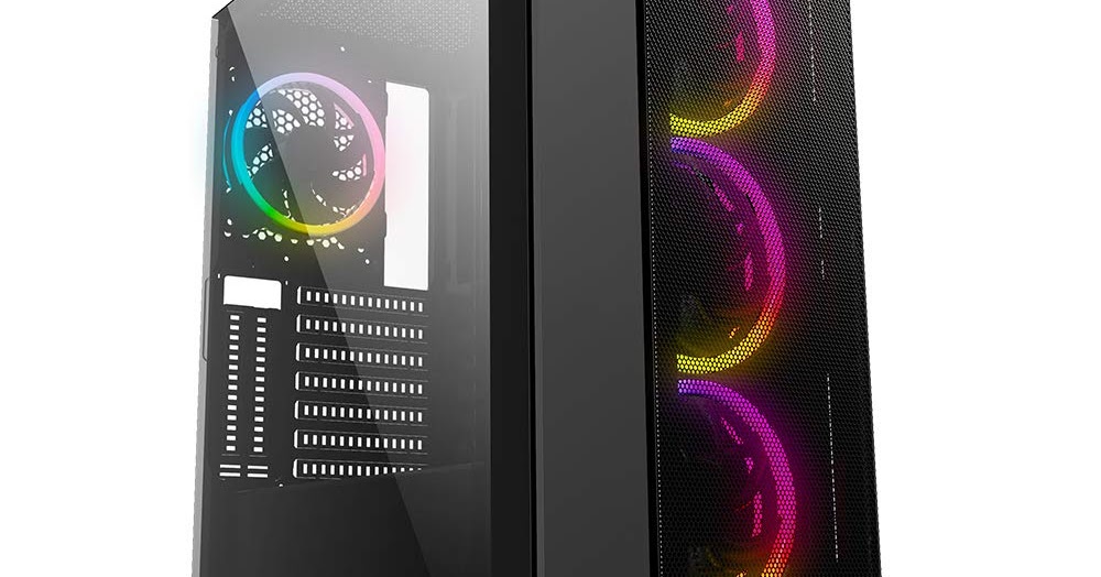 Ant Esports ICE-511MT Mid Tower Mesh Gaming Cabinet