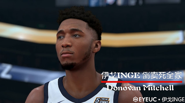Donovan Mitchell Cyberface and Body Model by Igo Inge [FOR 2K20]