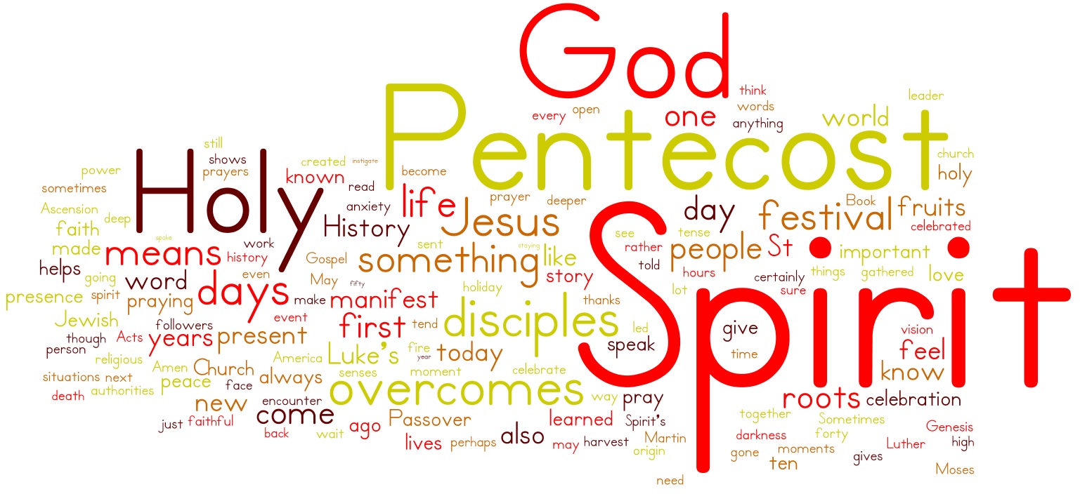 Continuing the Conversation: May 15, 2016 - Pentecost C
