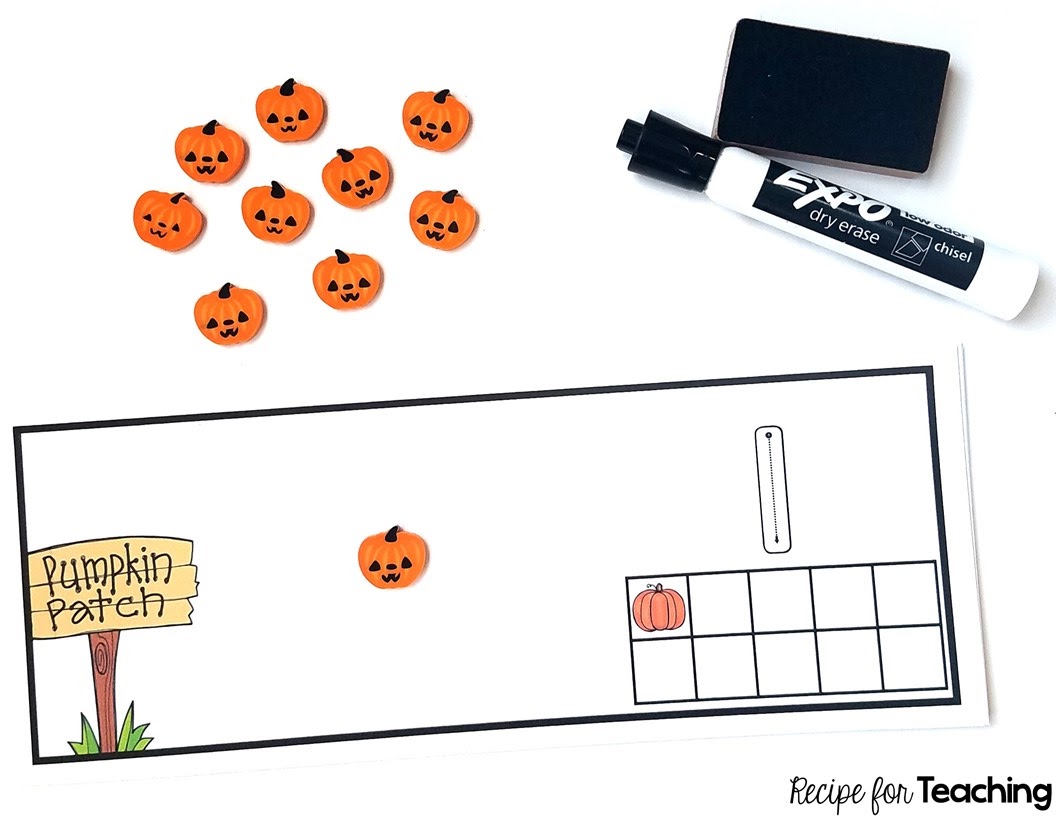 Counting Pumpkins - Recipe for Teaching