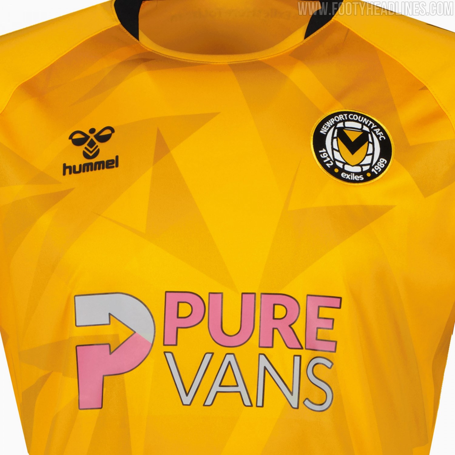 Newport County 21-22 Home Kit Released - Footy Headlines
