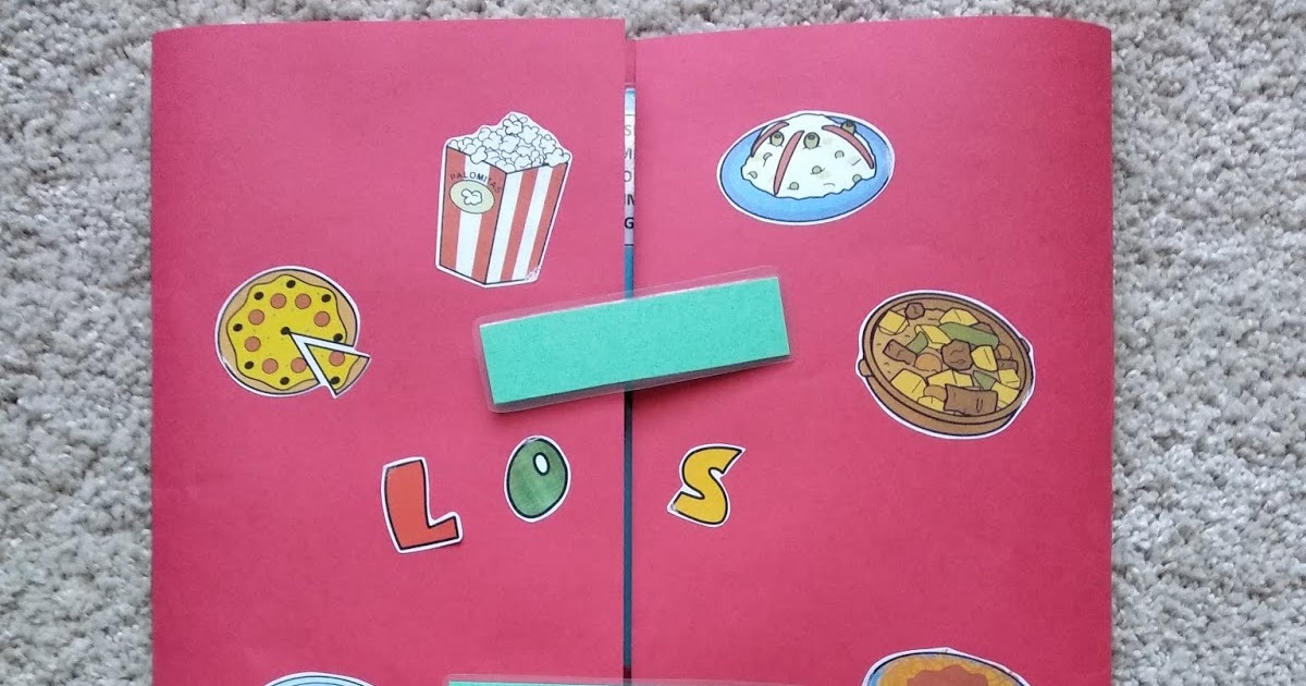 Lenguaje en flor: LAPBOOK: LOS ALIMENTOS