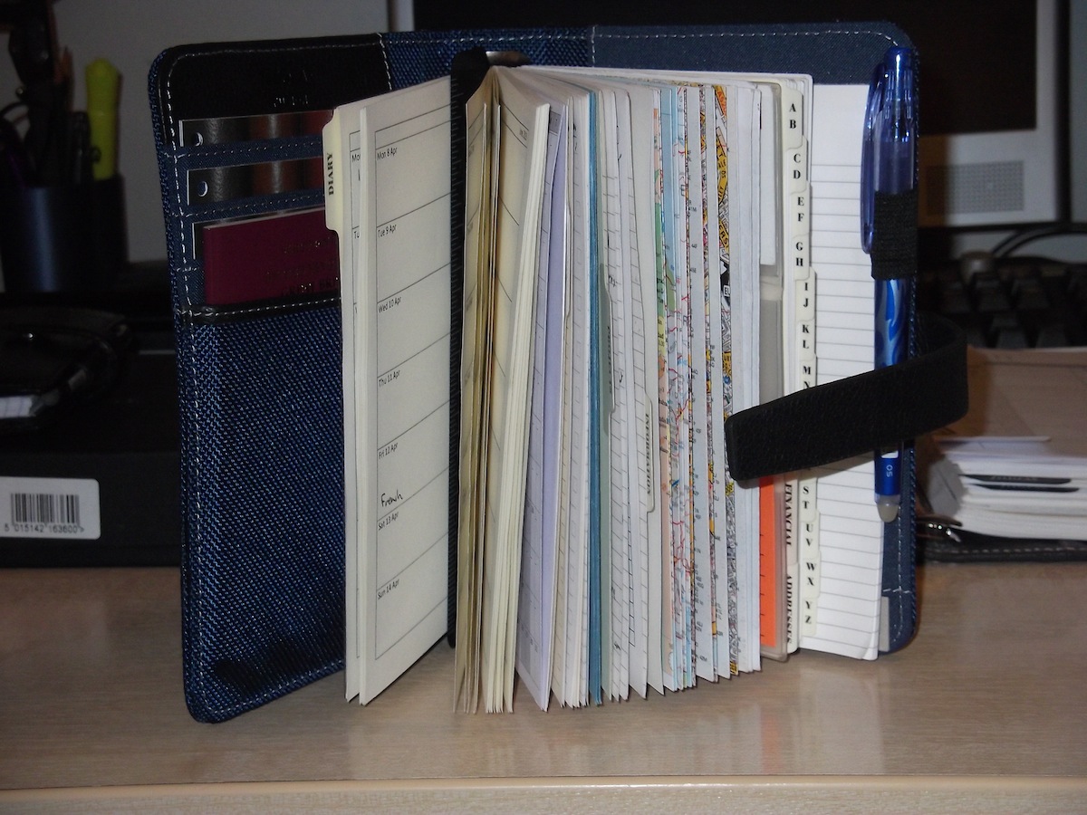 Philofaxy: Maps In Your Filofax?