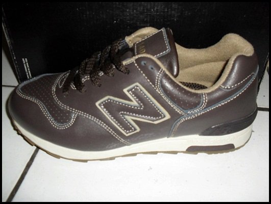 Kick Shoes: NEW BALANCE ORIGINAL - LEATHER BROWN