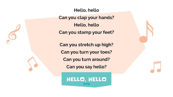 English Pere Casasnovas: HELLO, HELLO, CAN YOU CLAP YOUR HANDS?