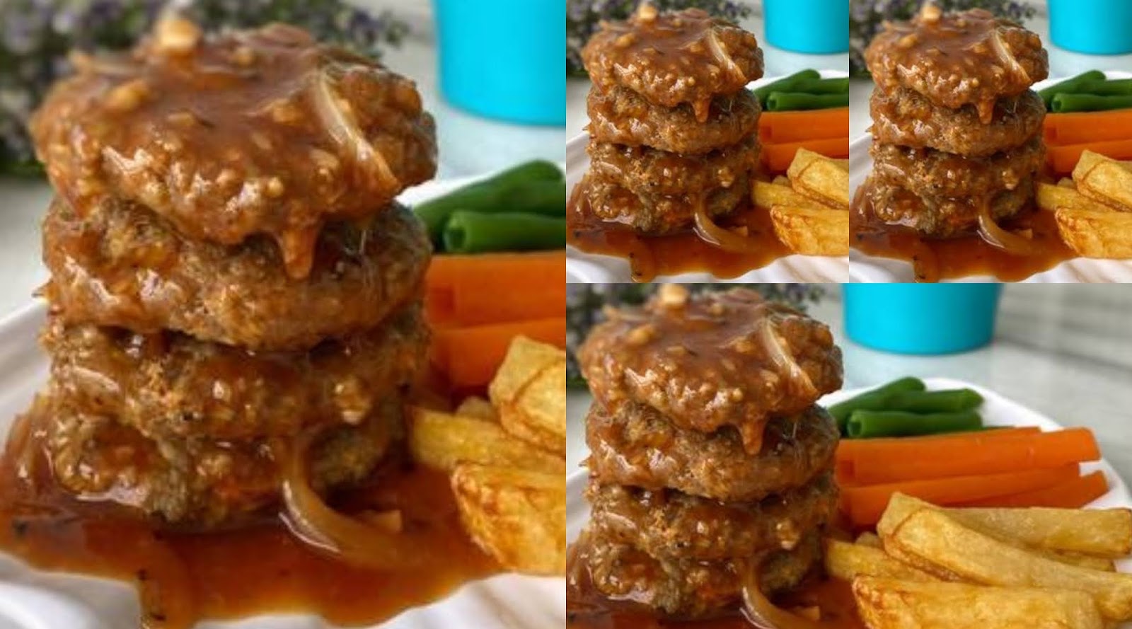 Beef Patty Steak - Simple Praktis ala Resto By : Phie Kitchen | Resep ...