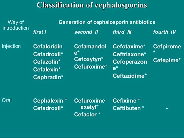 CEPHALOSPORIN - Cùng Học Y