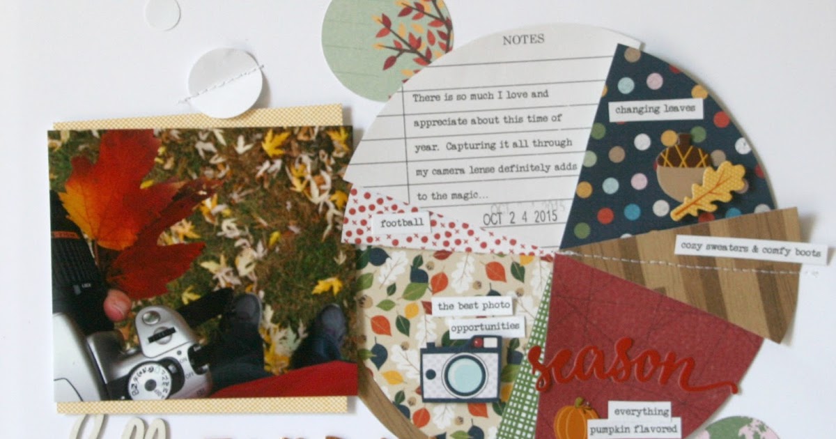 My Creative Scrapbook: How to Create a Pie Chart Embellishment by ...