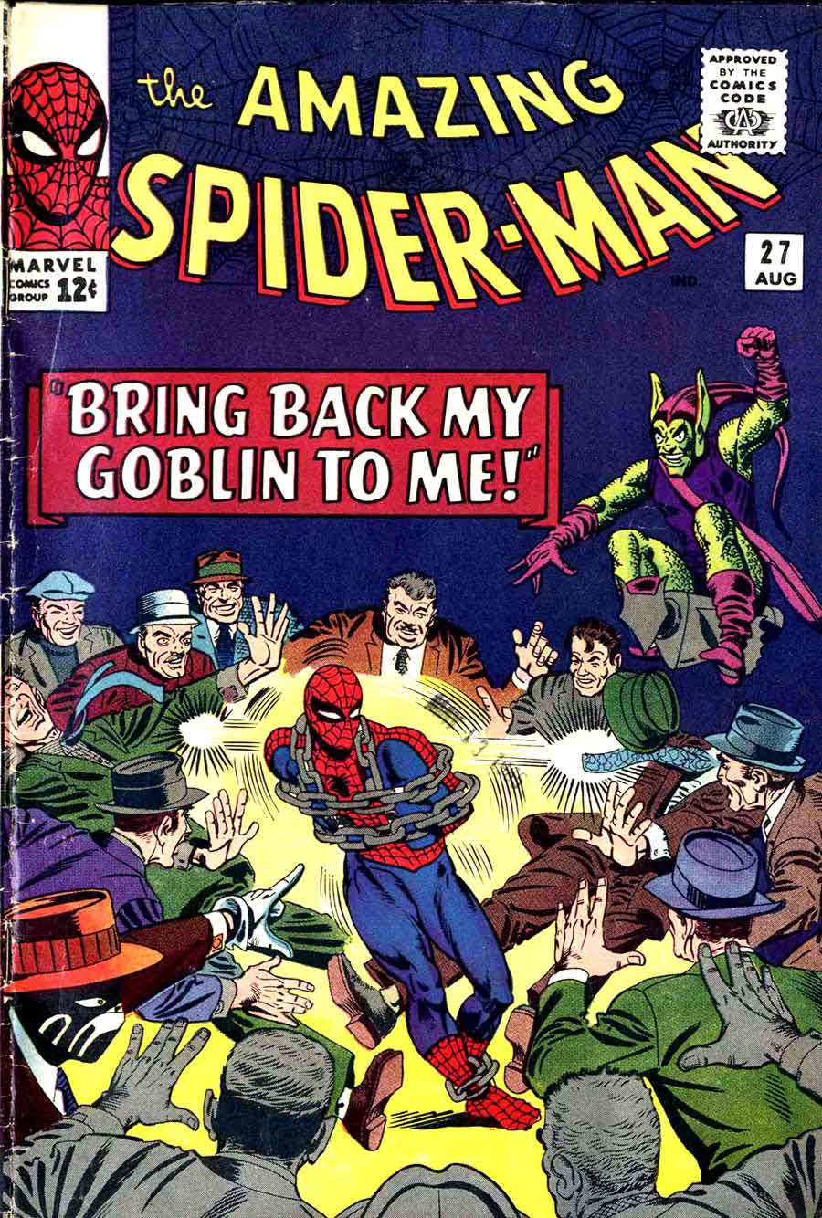 Amazing Spider-man #27 - Steve Ditko art & cover - Pencil Ink