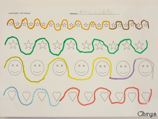 Le Journal de Chrys: Des vagues en maternelle