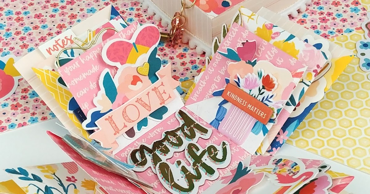 Pick-Me-Up Exploding Box Mini Album by Amber Mitchell | Paige Taylor Evans