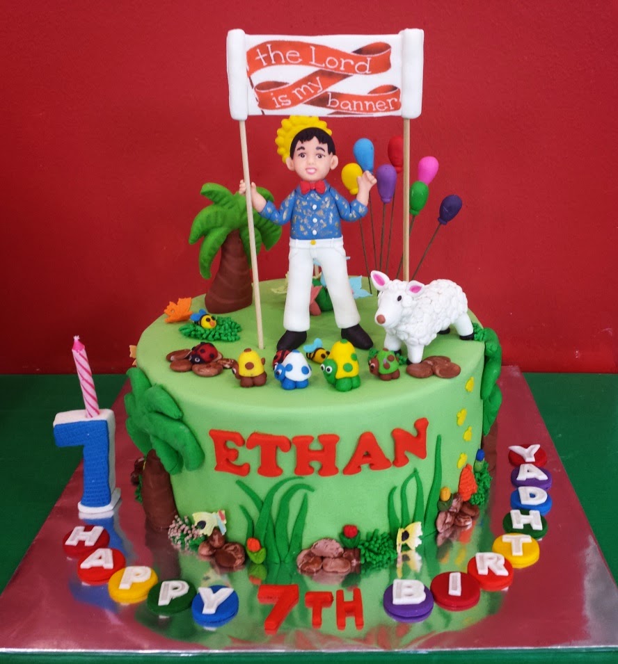 Yochana's Cake Delight! : Ethan's 7th birthday