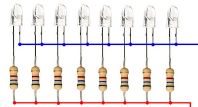 Funcionamiento del circuito en lámparas y luminarias LED´s. Diagramas y ...