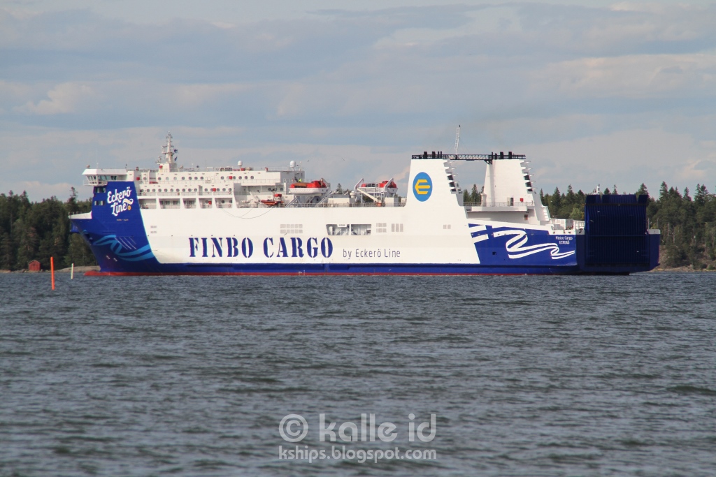 kships: Finbo Cargo in Helsinki, 25 June 2019