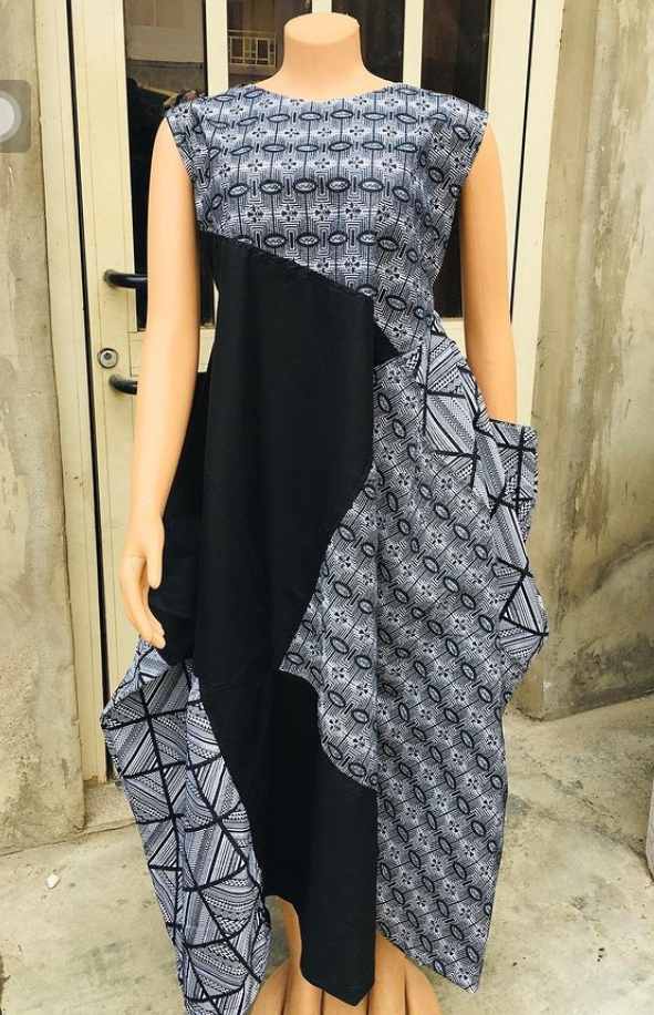 40 Latest Plain and Pattern Styles for Ladies in Nigeria to Try ...