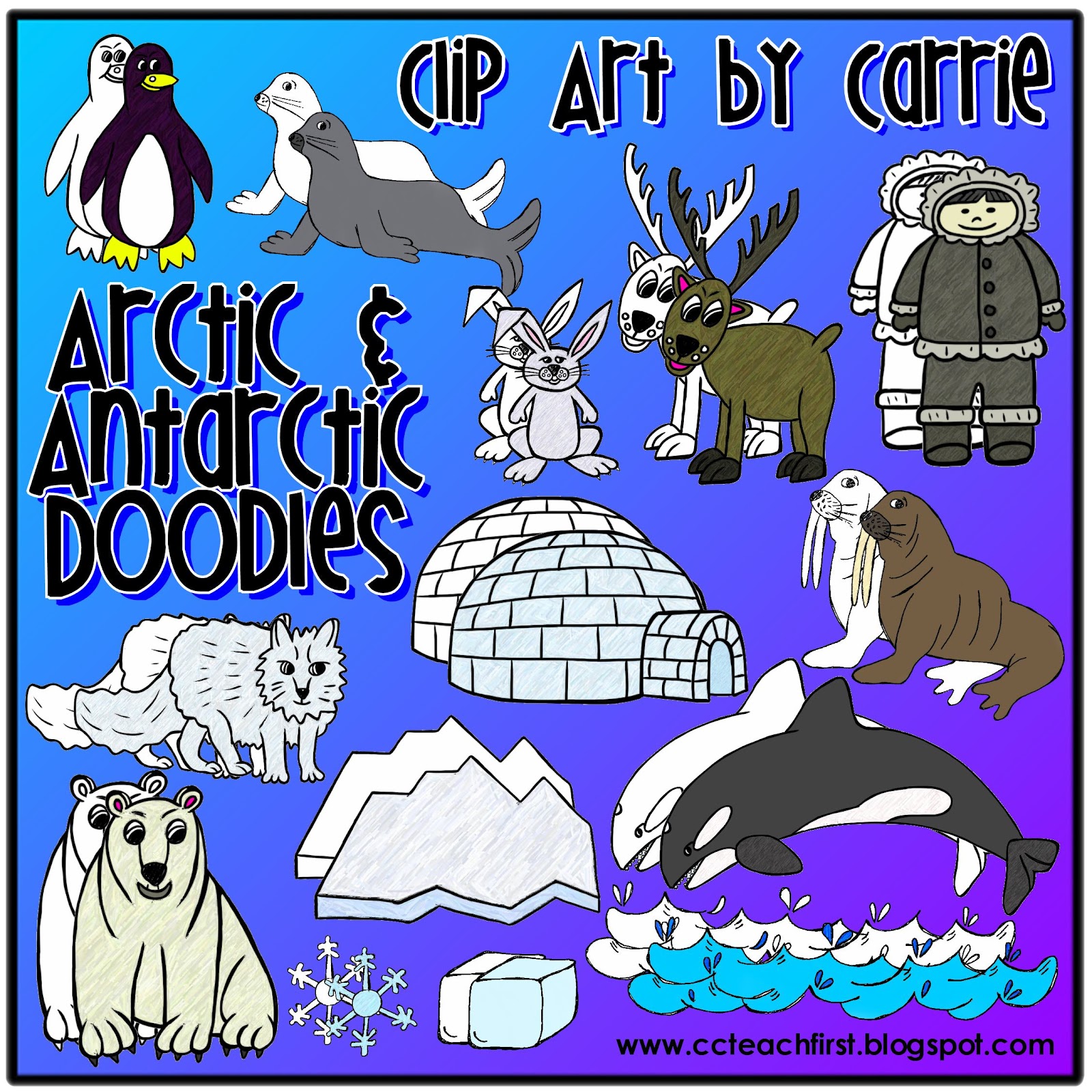 Tundra Animals Clipart