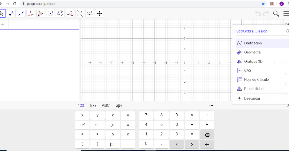 Las matemáticas están contigo: Sobre GEOGEBRA