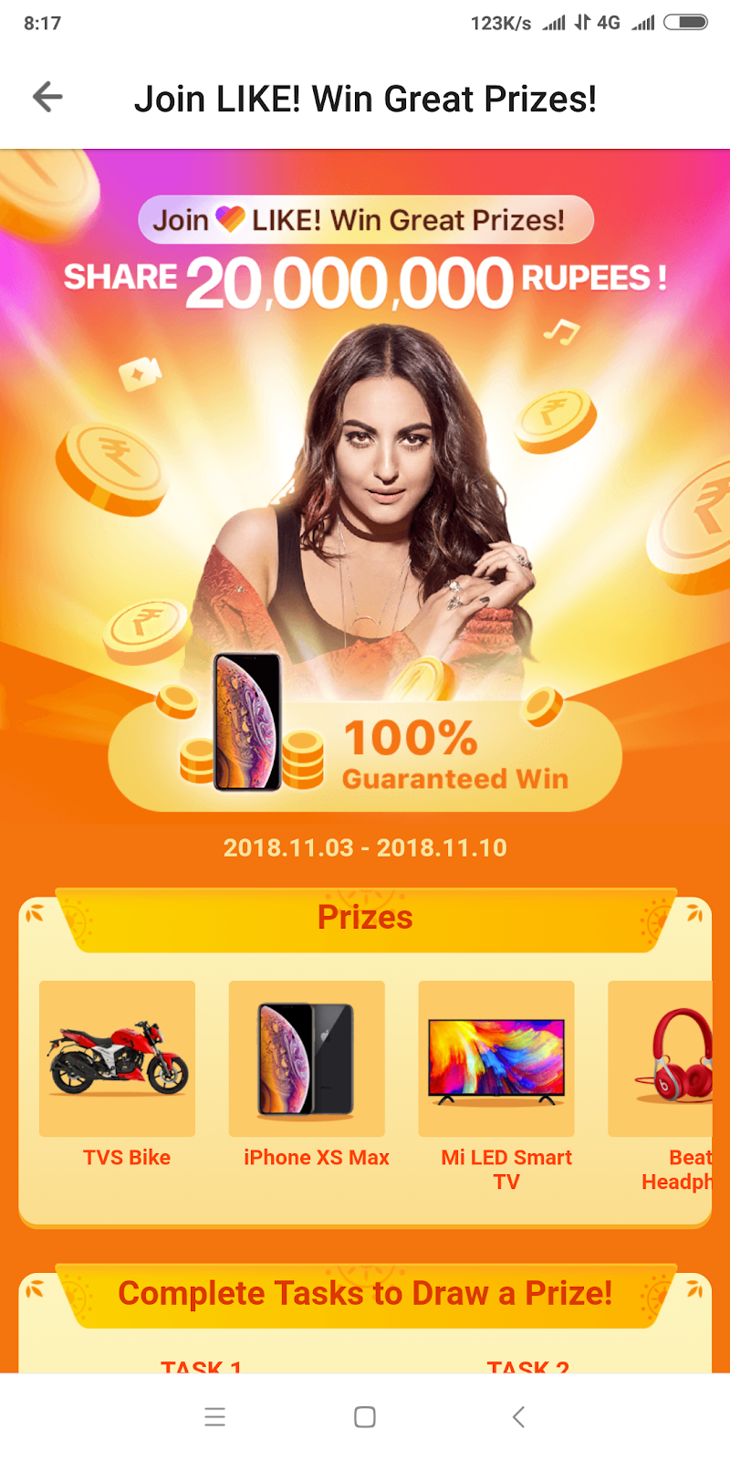 LIKE APP { OFFICIAL }