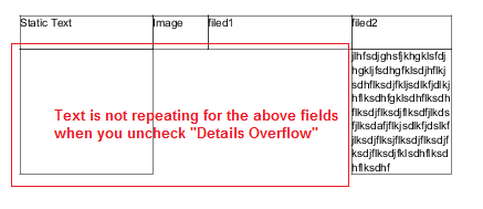 Tip : Detail Overflow Vs Stretch With Overflow in Jasper Reports - When ...