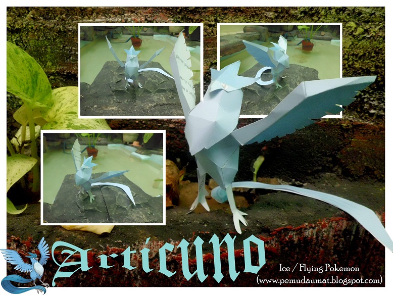 PUTRA'S BLOG: Papercraft Pokemon - Articuno