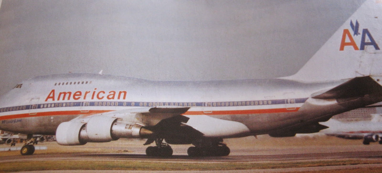 "up,up and away?": American Airlines 747SP